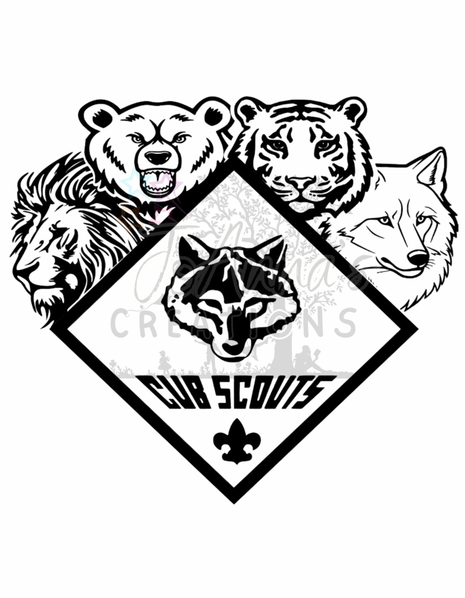 Cub Scouts, Png Pack Shirt Png, Download File - Etsy