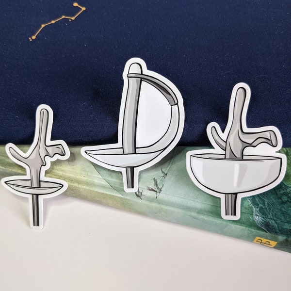 Fencing Blade Decal - Etsy