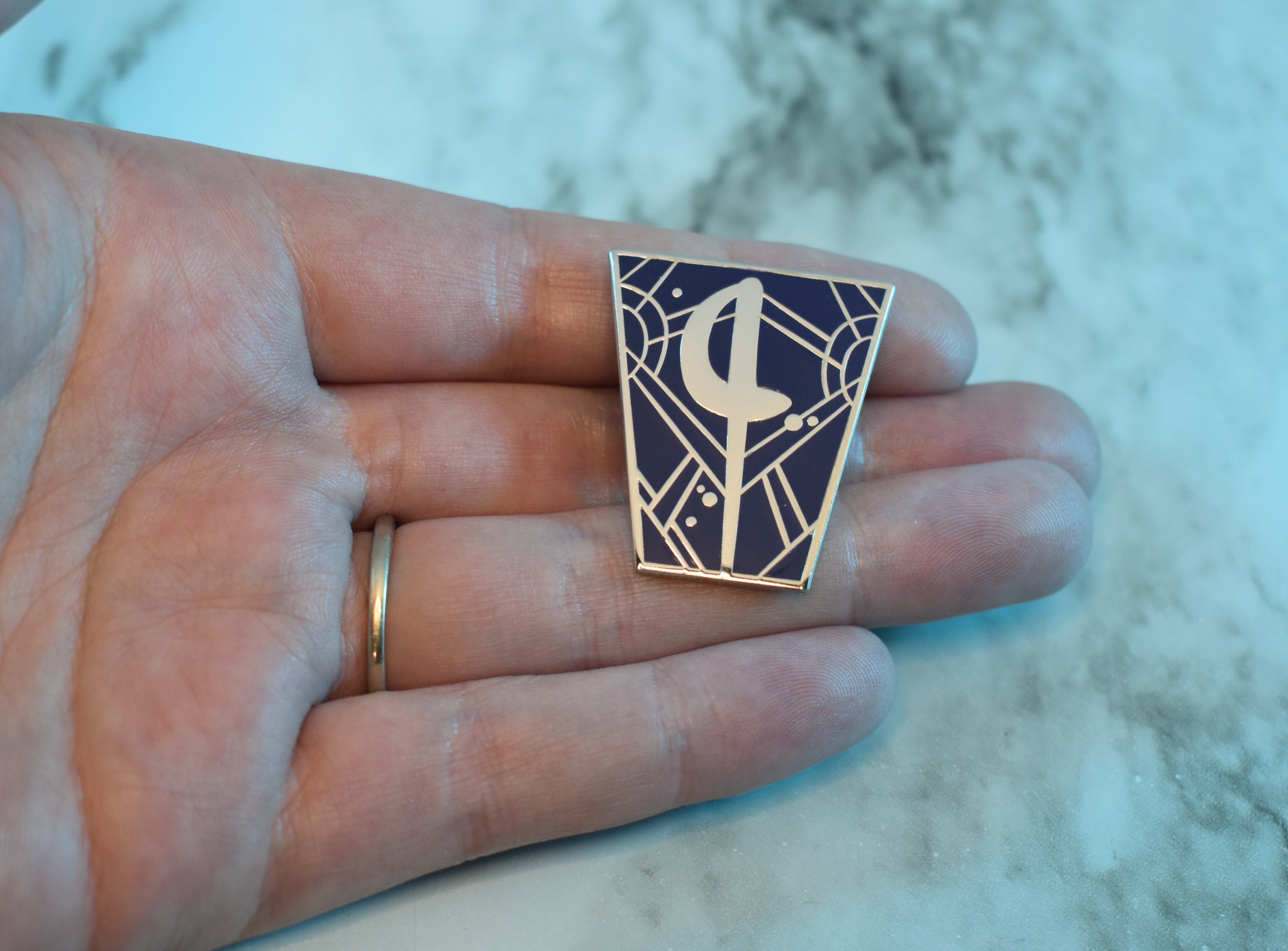 Saber Fencing Blade / Sword Enamel Pin | Etsy