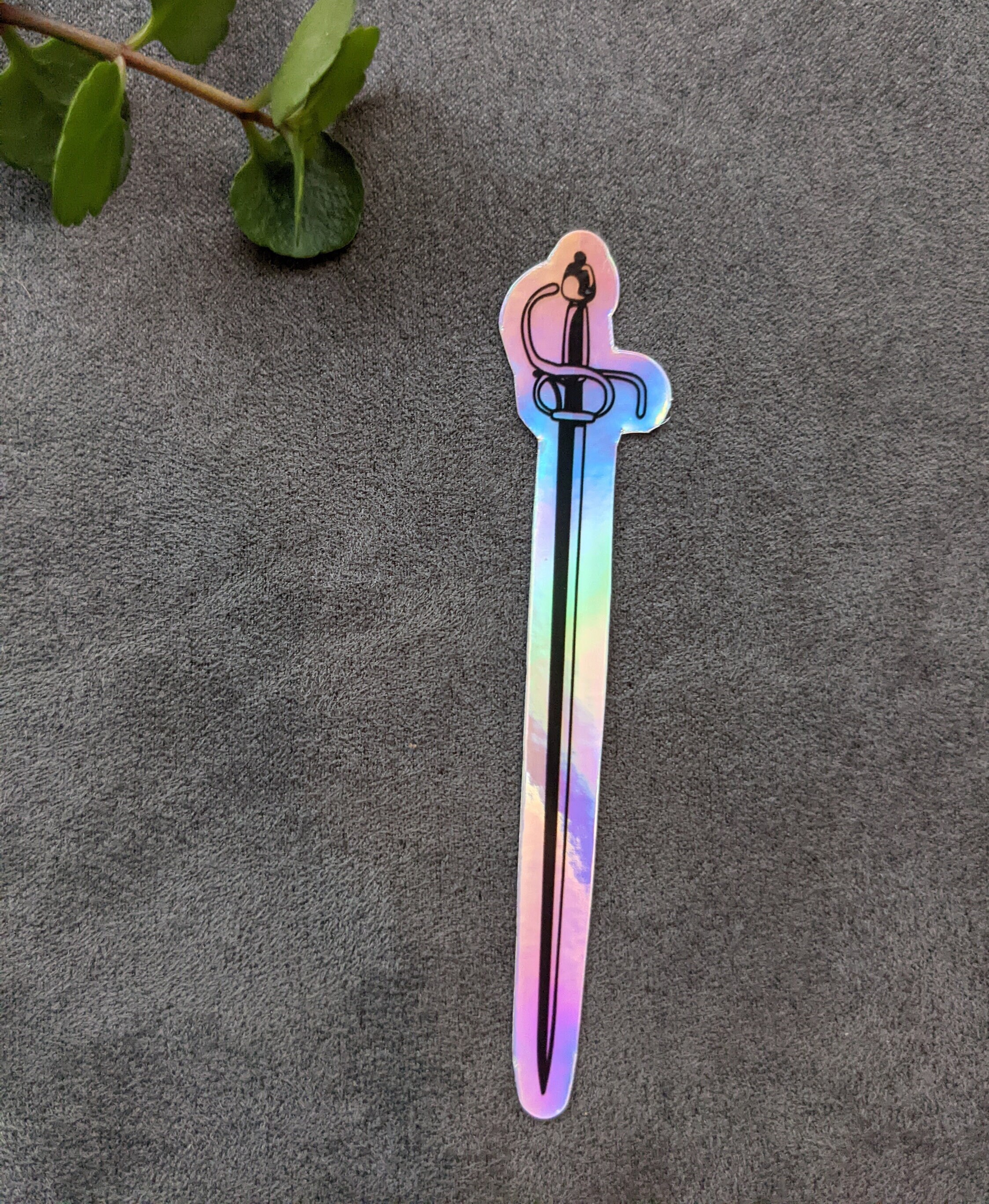 Holographic Historical Sword Stickers - Etsy