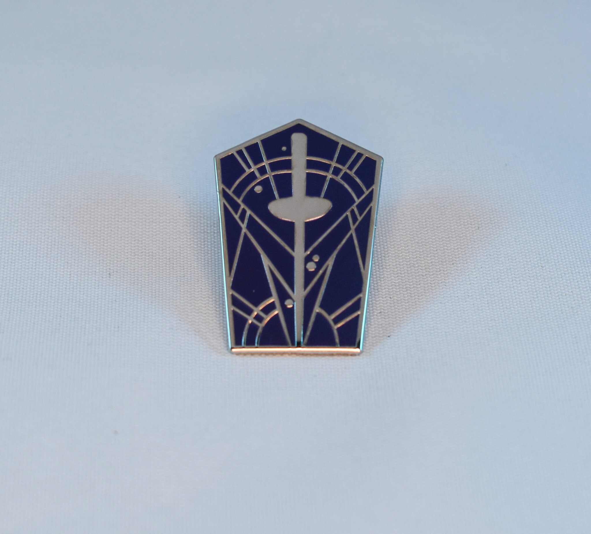 Foil Fencing Blade / Sword Enamel Pin - Etsy