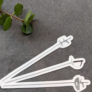Full Length Fencing Blade Stickers - Etsy