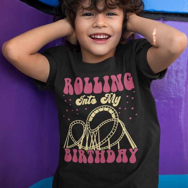 Roller Coaster Shirt for Kids - Etsy