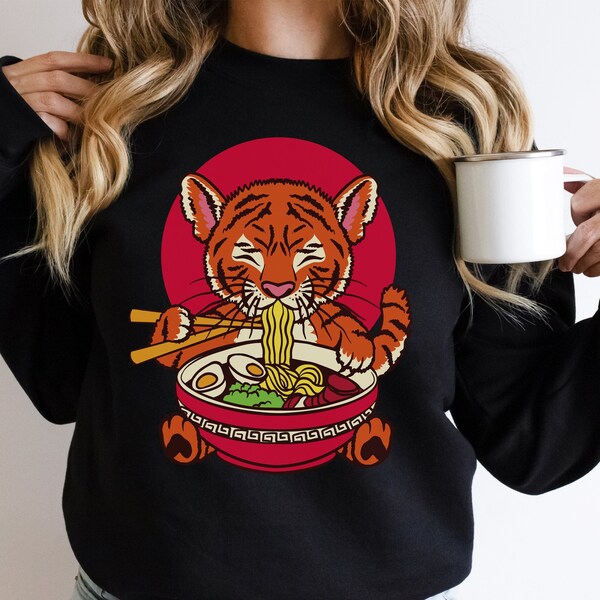Tiger Sweatshirt - Etsy