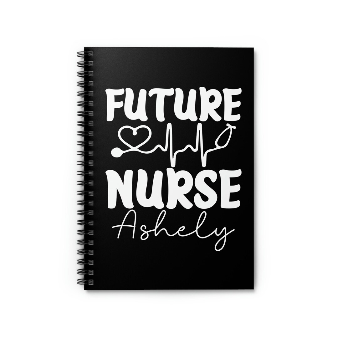 Future Nurse Nursing Student Notebook, New Nurse Essentials, Nurse ...