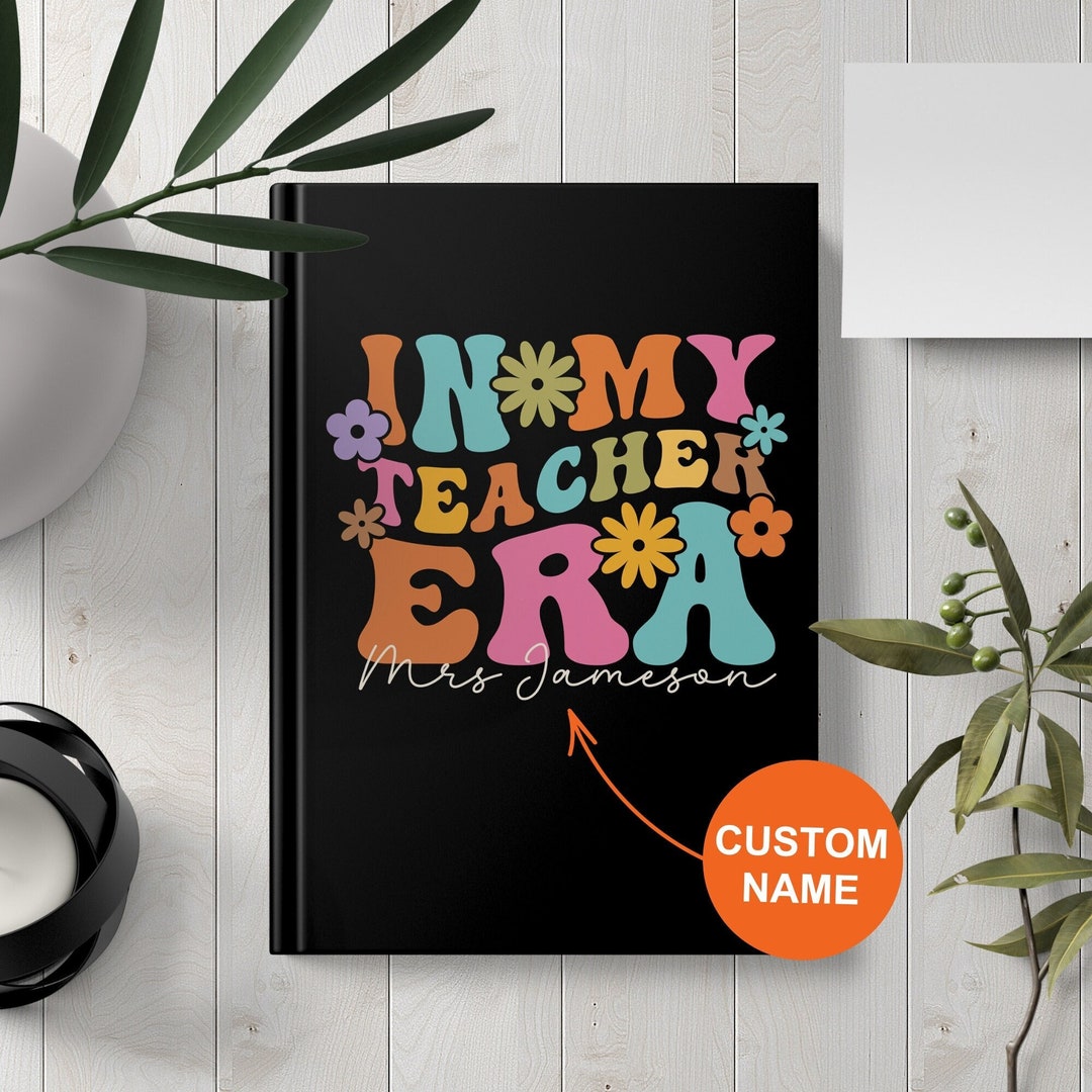 Personalized Teacher Notebook Journal Thank You Gift for - Etsy