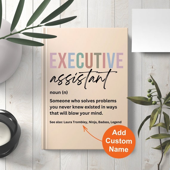 Personalized Executive Notebook