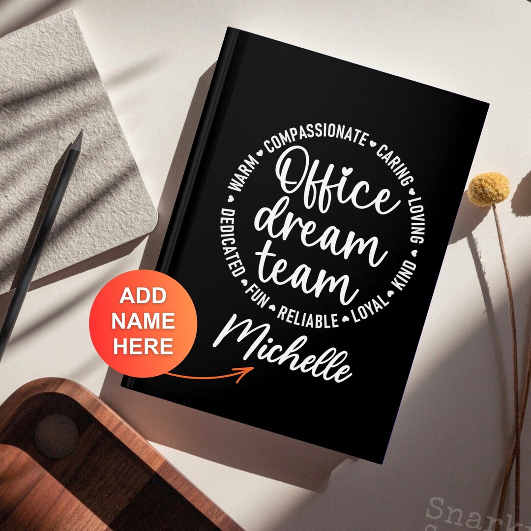 Personalized Office Dream Team Gift for Office Team Employee Staff Bulk ...