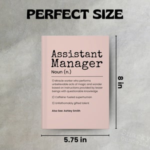 Assistant Manager Definition Gift for Office Manager Assistant - Etsy