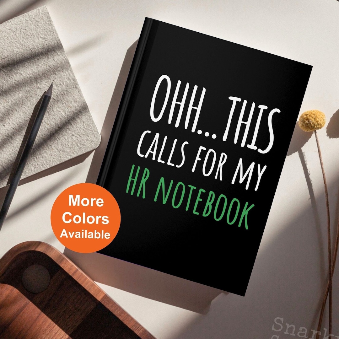Funny Work Notebook Journal Personalized Office Gift for Coworker ...