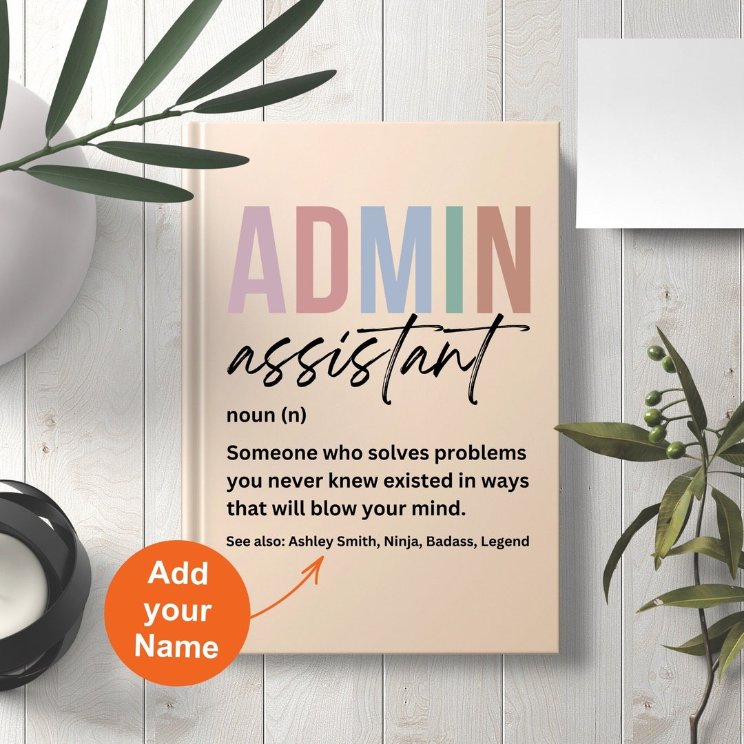 Administrative Assistant Gift, Admin Professional Day Gift, Admin Gift ...