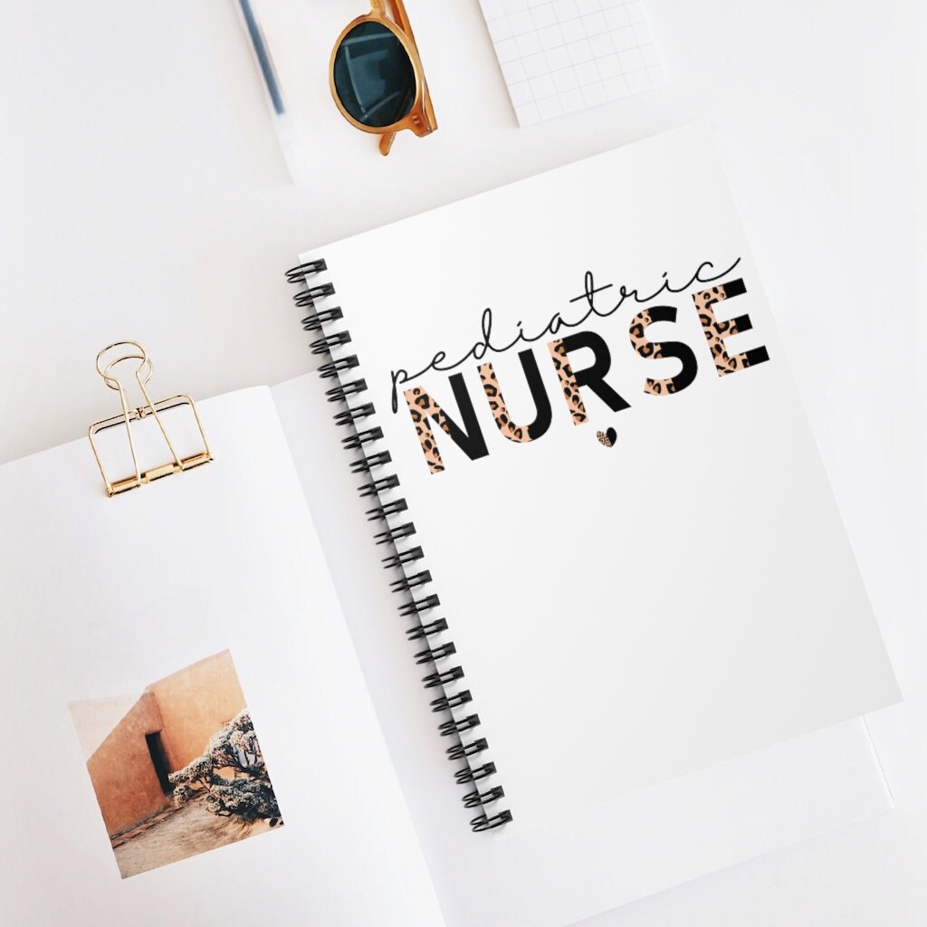 Pediatric Nurse Notebook PEDS Nurse Spiral Notebook - Etsy