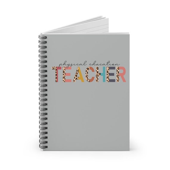 Physical Education Teacher Notebook PE Teacher Journal PE - Etsy