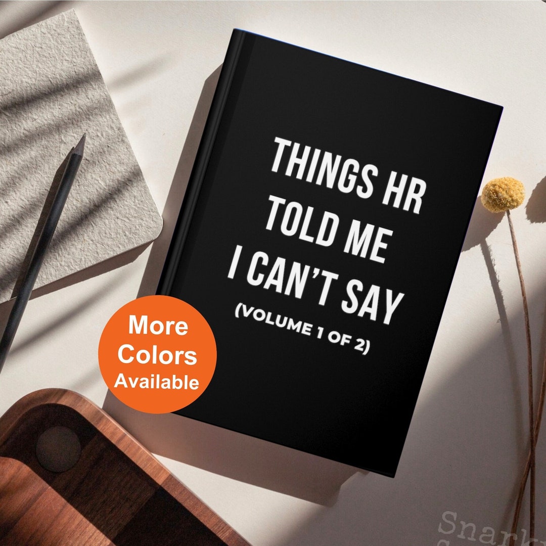 Funny Work Notebook Journal Personalized Office Gift for Coworker ...