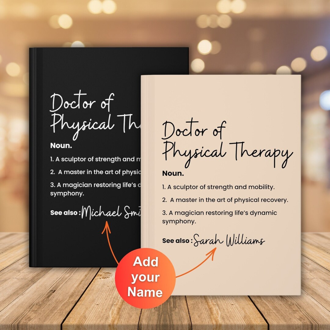 Doctor of Physical Therapy Graduation Personalized Gift, Custom Doctor ...