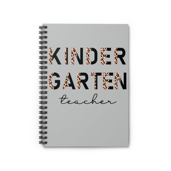 Kindergarten Teacher Notebook Kindergarten Teacher Journal | Etsy
