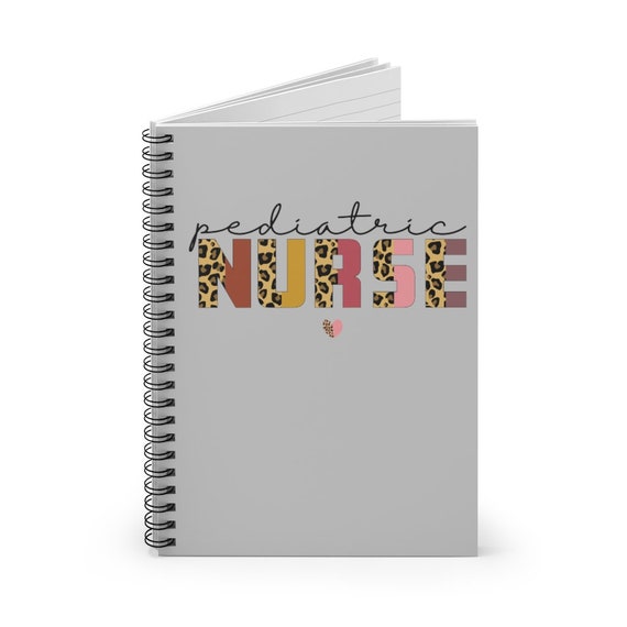 Pediatric Nurse Notebook PEDS Nurse Spiral Notebook | Etsy