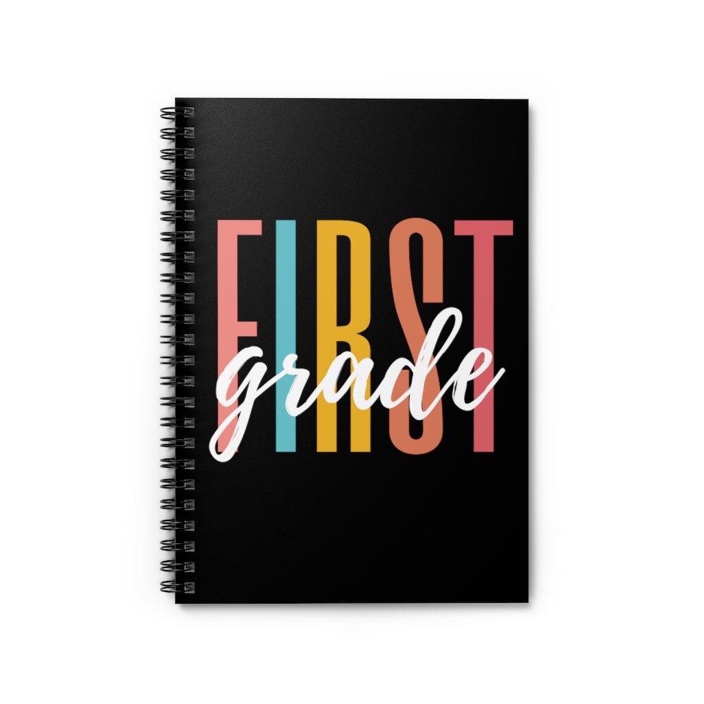 First Grade Teacher Custom Notebook 1st Grade Teacher Journal - Etsy