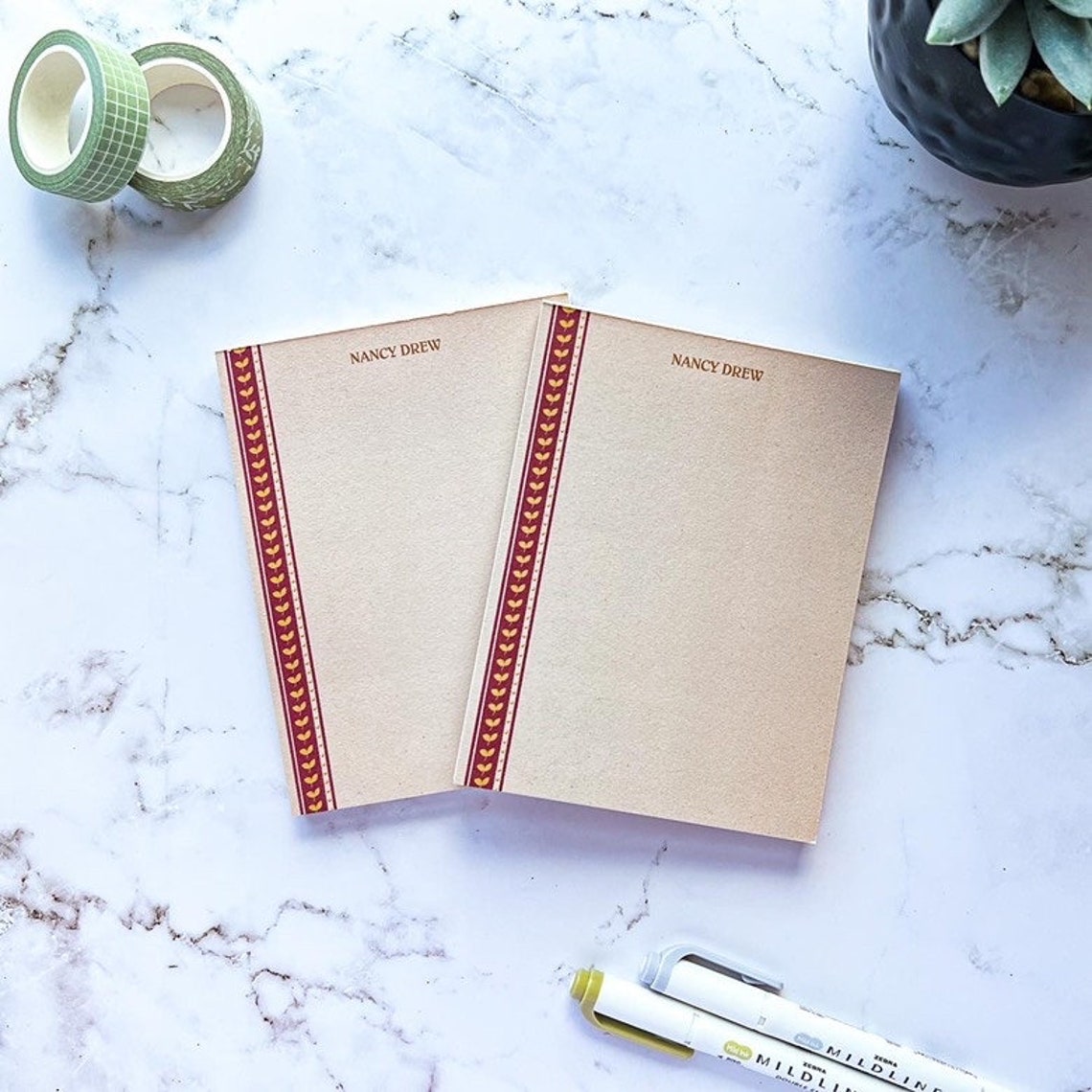 Nancy Drew Letterhead Memo Pad and Sticky Notes Stationery - Etsy