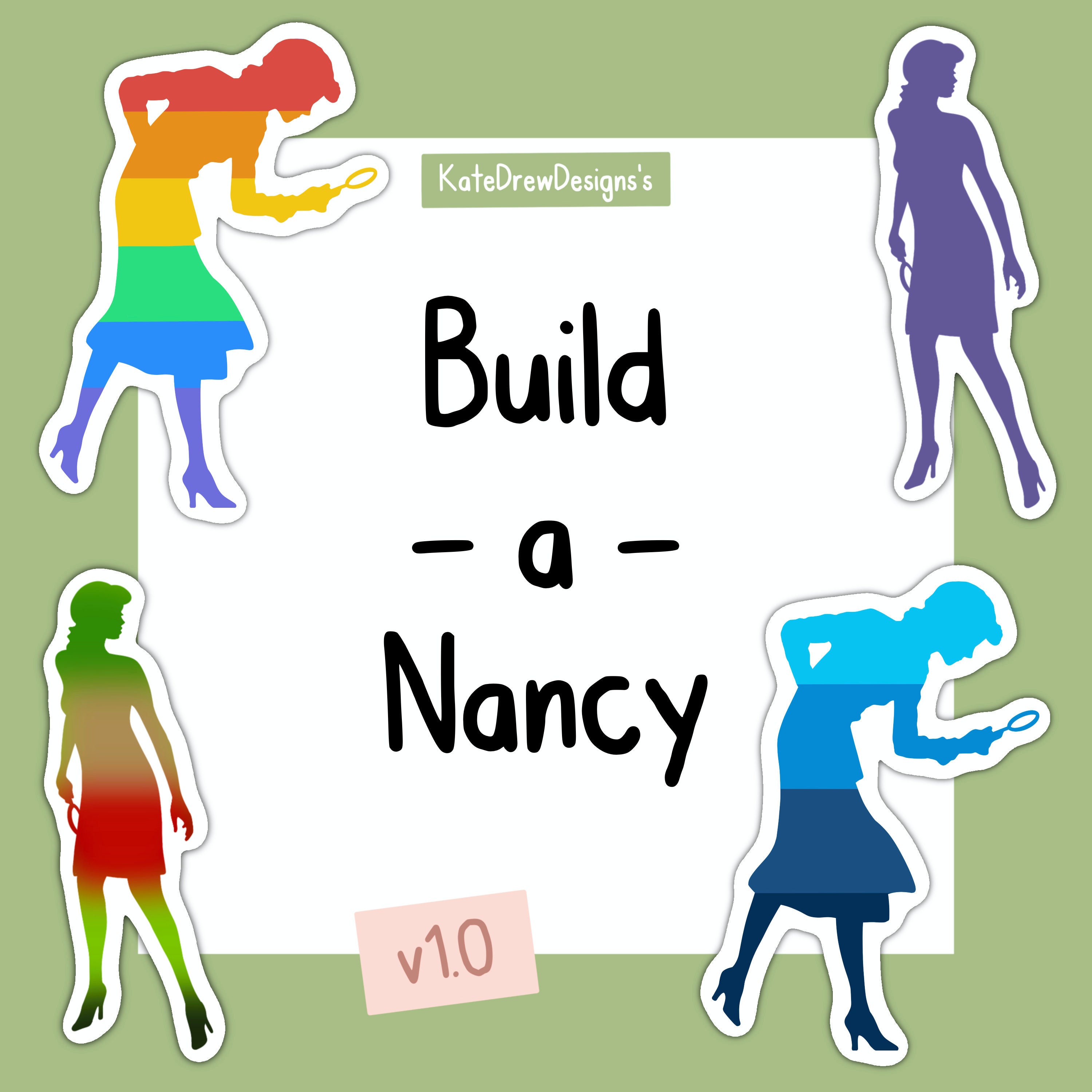 Nancy Drew Game Silhouette