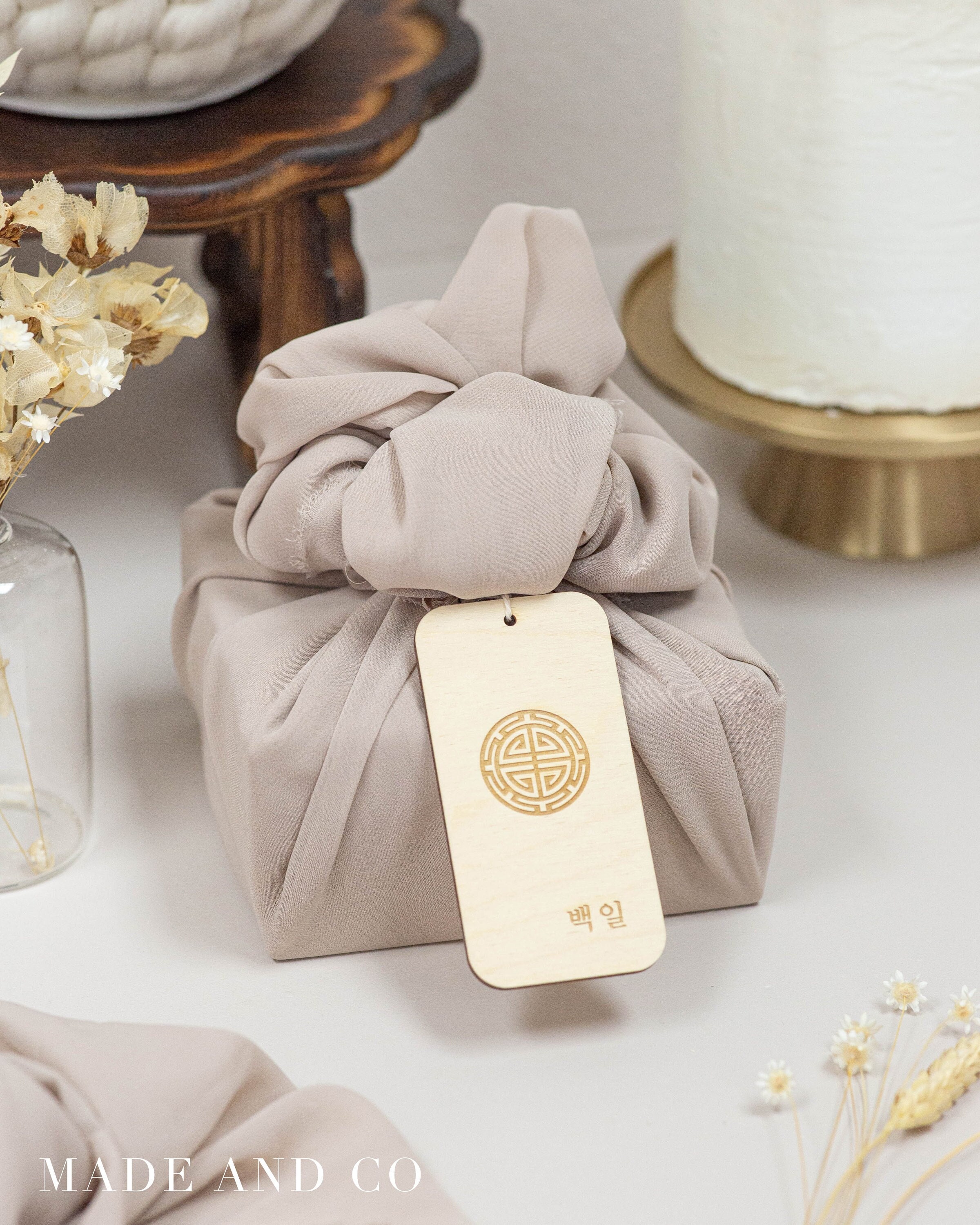 CUSTOM Modern Traditional Korean Dohl Ornament Baekil 백일 - Etsy