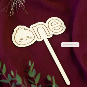 Wooden Little Dumpling Cake Topper First Birthday Bao Bun Party Decor ...