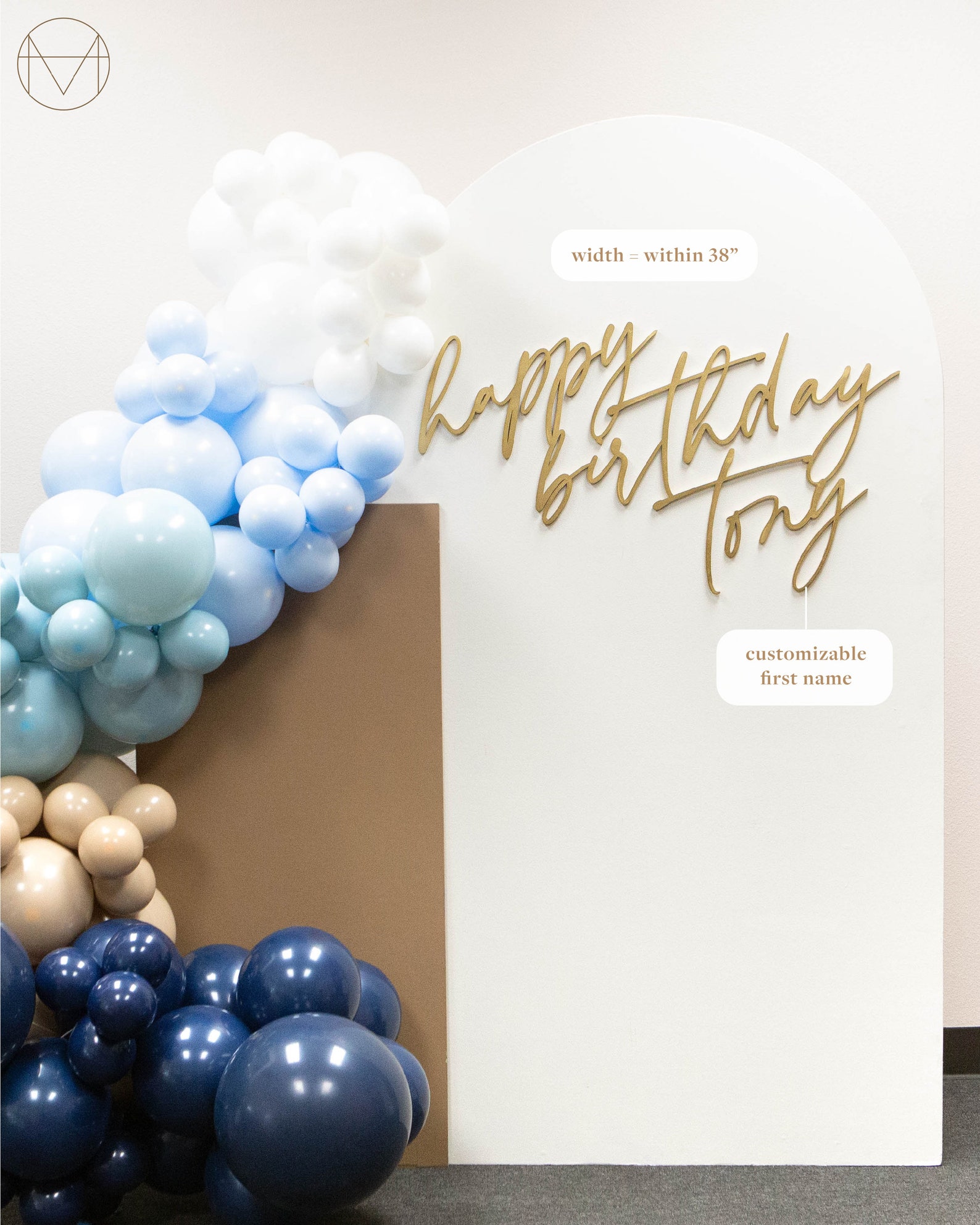 CUSTOM Happy Birthday Name Wood Sign Keepsake Baby Name - Etsy