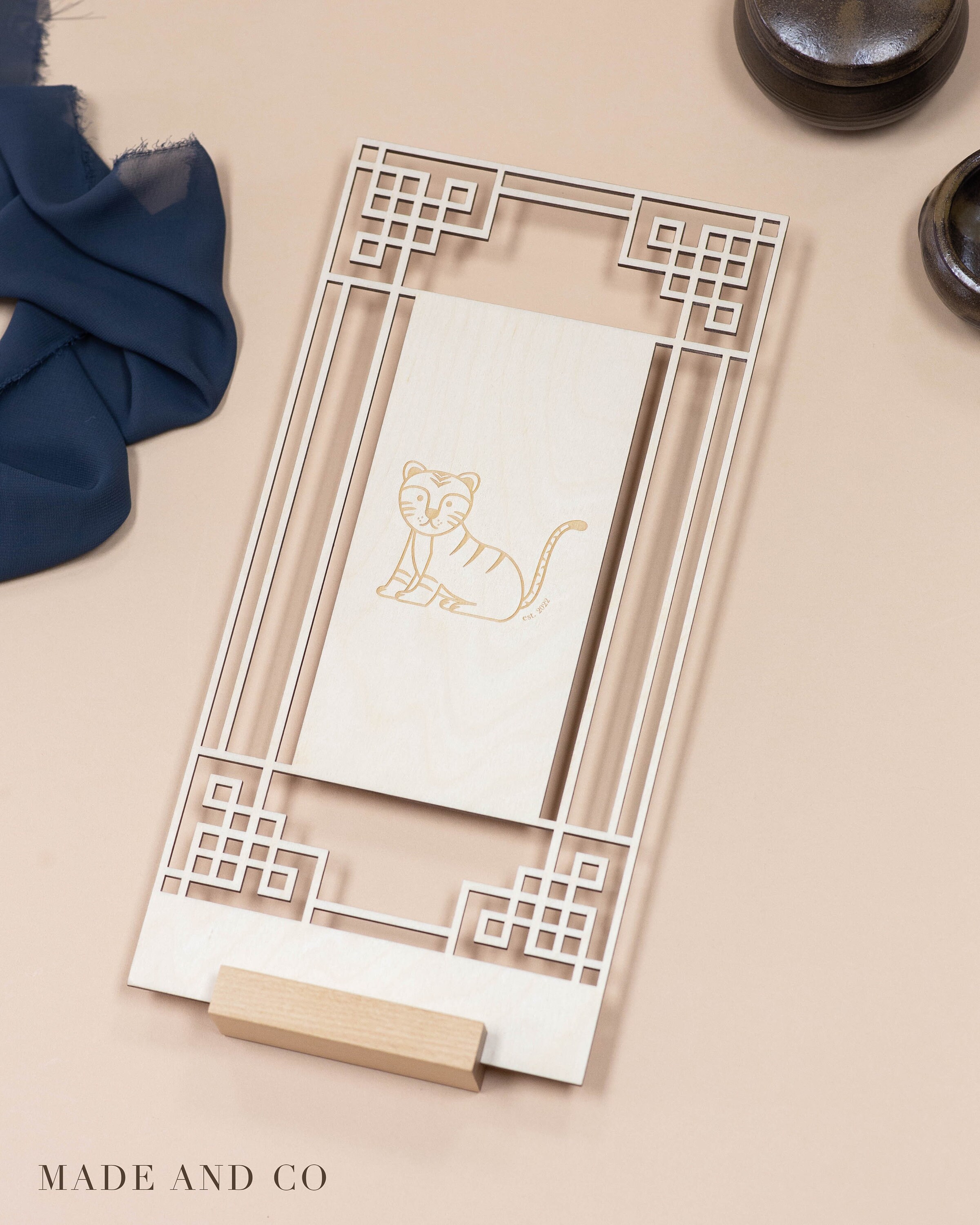 Modern Traditional Korean Dohl Tower Wood Sign Baekil 백일 | Etsy