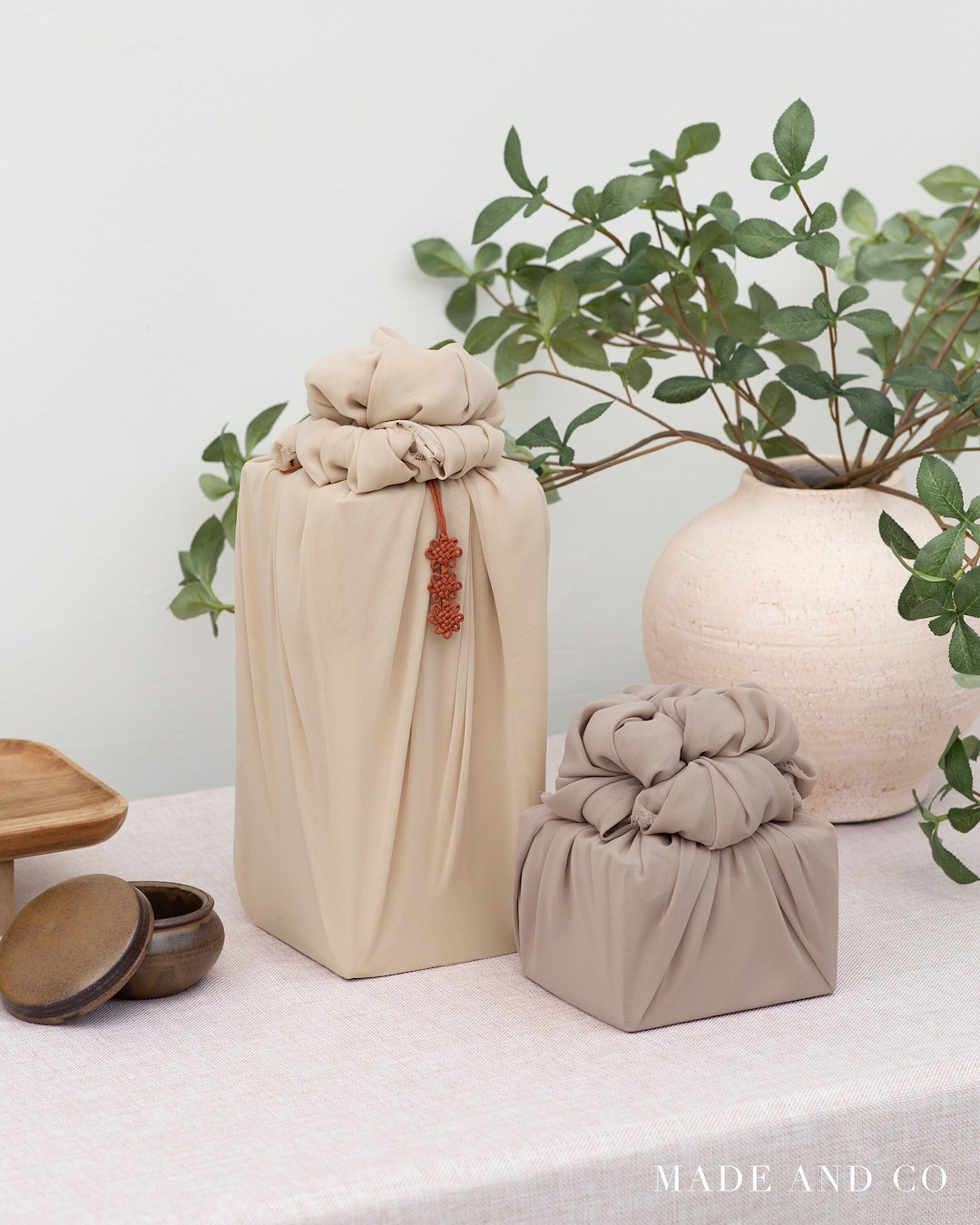 DIY Korean Dohl Bojagi Set, Dohl Party Table Decoration, Modern ...