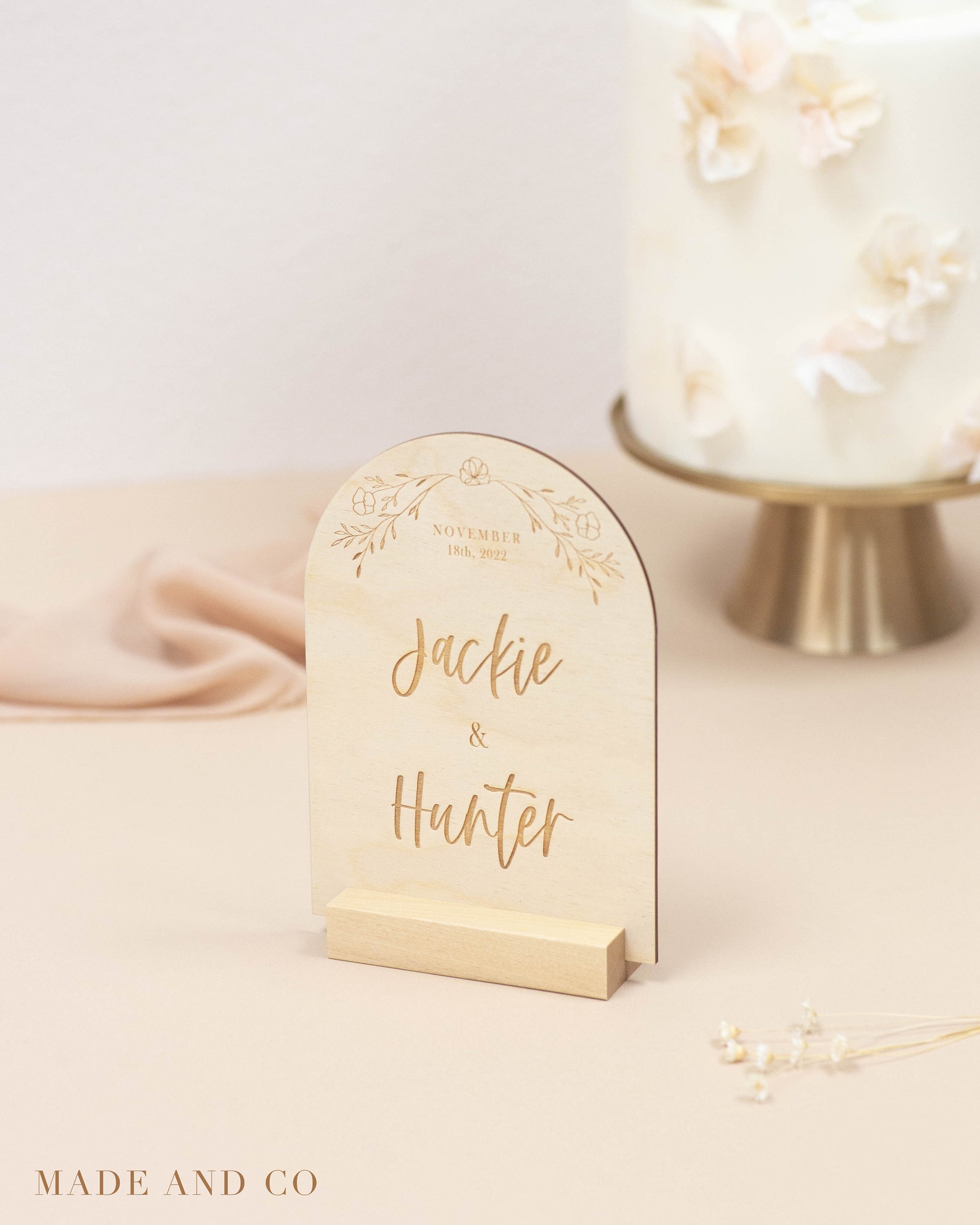 CUSTOM Wedding Wood Sign Wedding Date Anniversary - Etsy