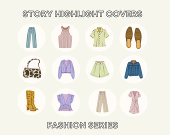 Clothes Highlight Icons - Etsy
