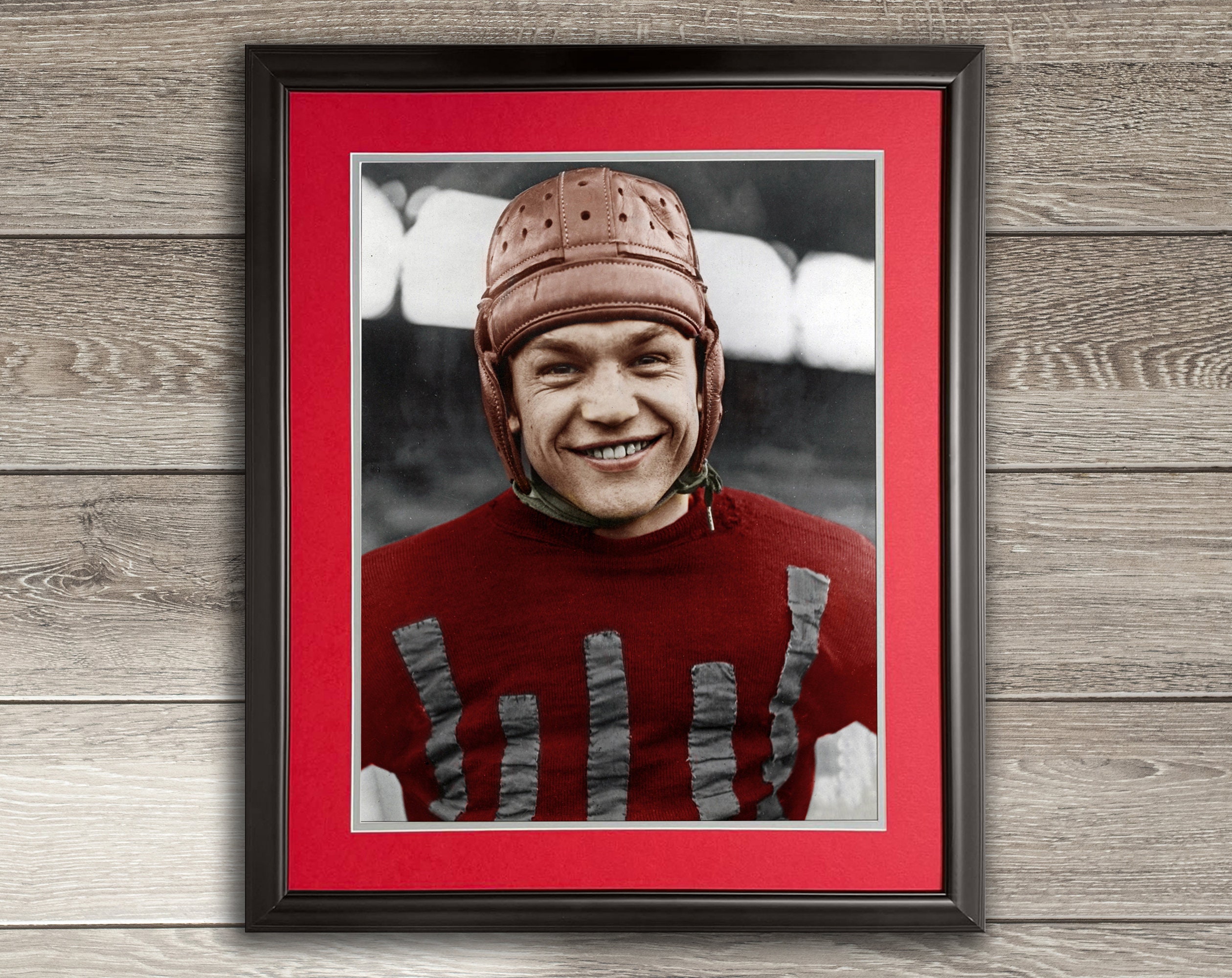 Ohio State Buckeye Chic Harley Framed OSU Photo, Vintage Reproduction ...