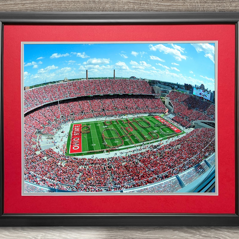Ohio State Stadium Print - Etsy