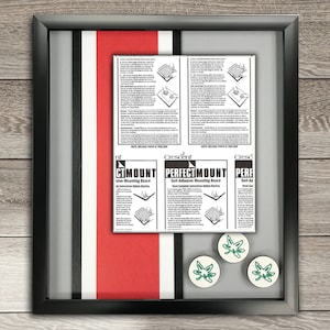 Ohio State Buckeye Shadowbox Frame for Graduation, Memorabilia, OSU ...