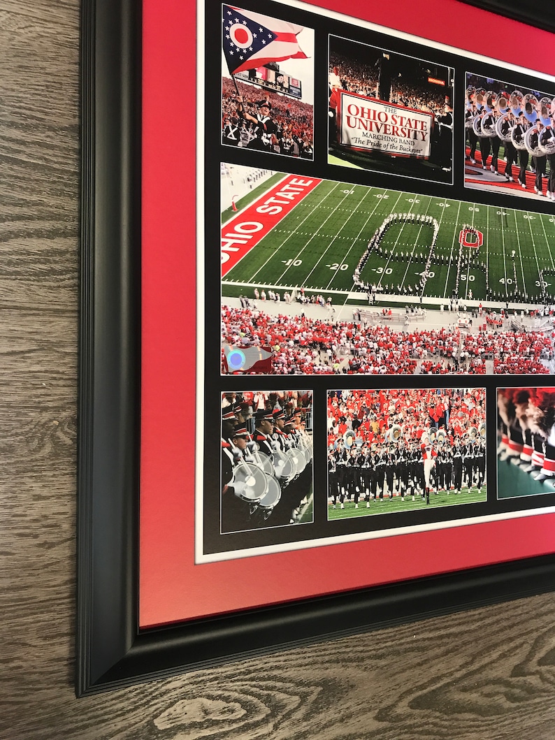 75 Years of Script Ohio Print Framed - Etsy