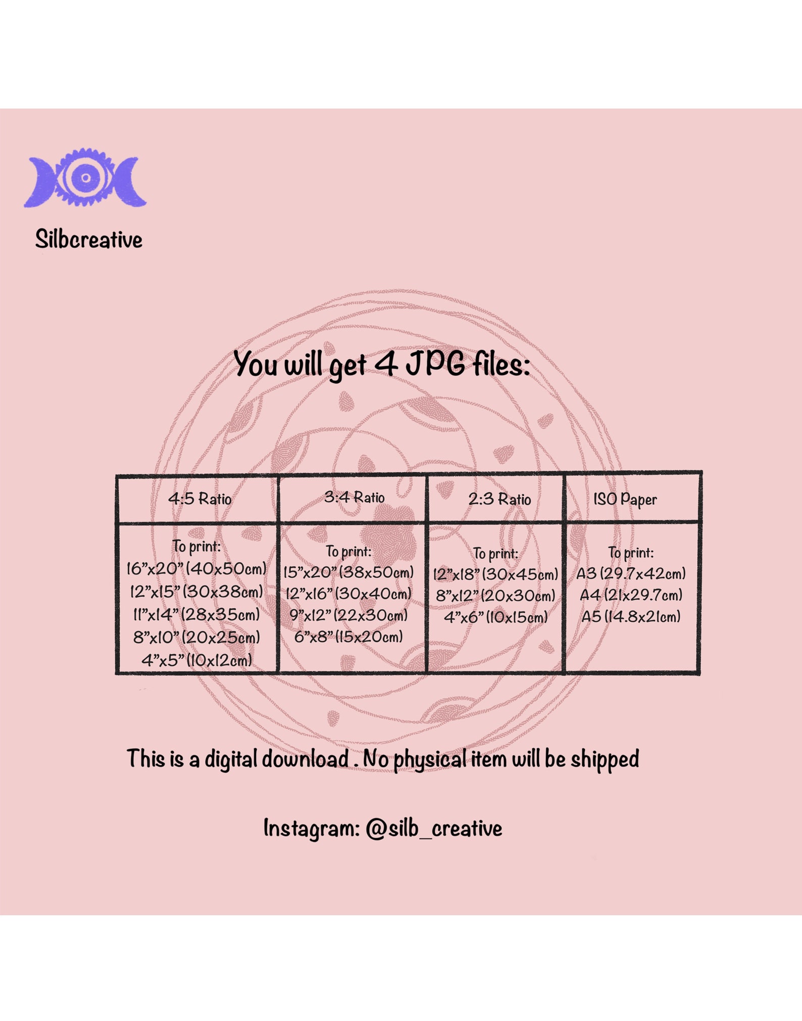 Rose of Venus, Digital Wall Art, Sacred Symbol, Zen Art, Wall Art Decor ...