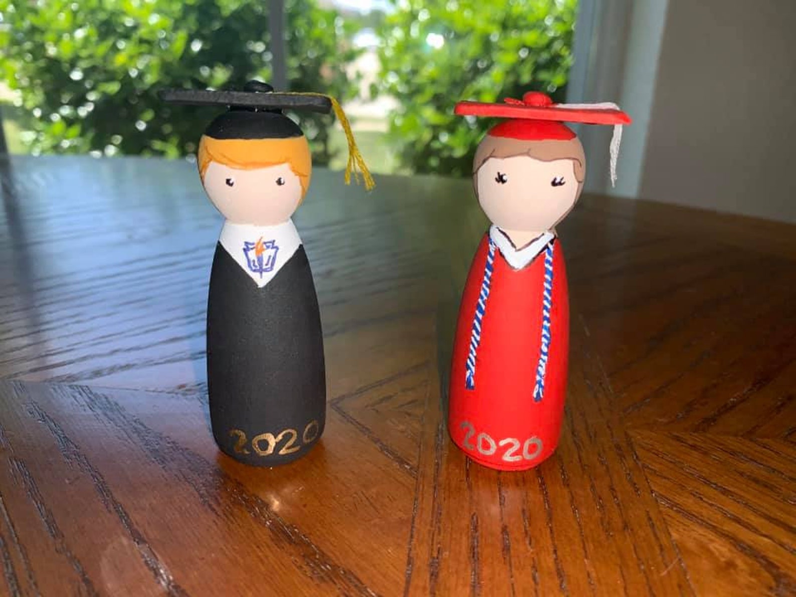 Custom Graduate Peg Dolls - Etsy