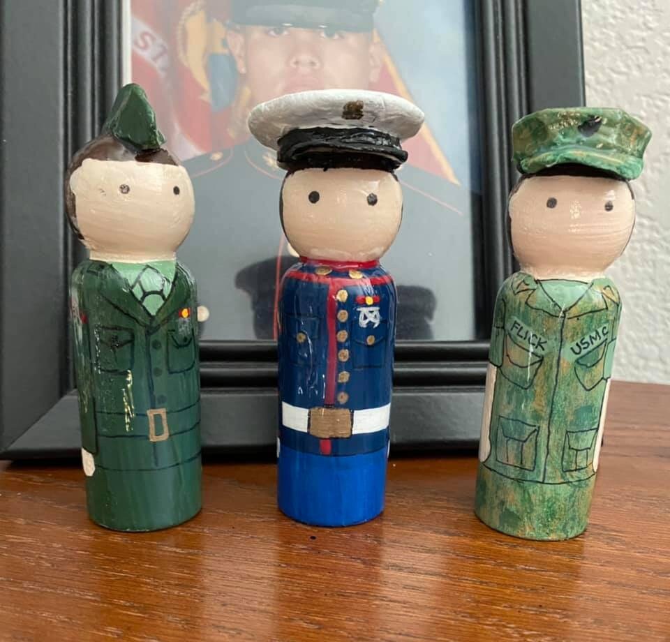 US Military Custom Peg Sets - Etsy