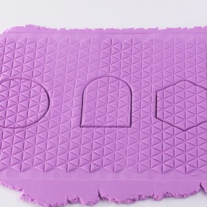 Triangles Texture Roller Embossing Texture Roller Polymer - Etsy