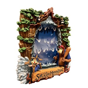 Disneyland Disney Parks Splash Mountain Brer Rabbit Fox Bear Vulture 3D ...