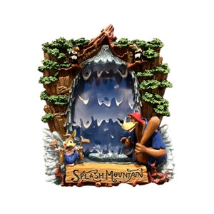 Disneyland Disney Parks Splash Mountain Brer Rabbit Fox Bear - Etsy