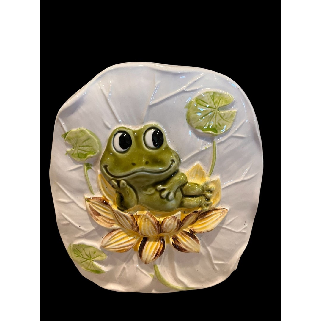 Vintage 1976 Sears Roebuck Co. Neil the Frog Napkin Holder - Etsy