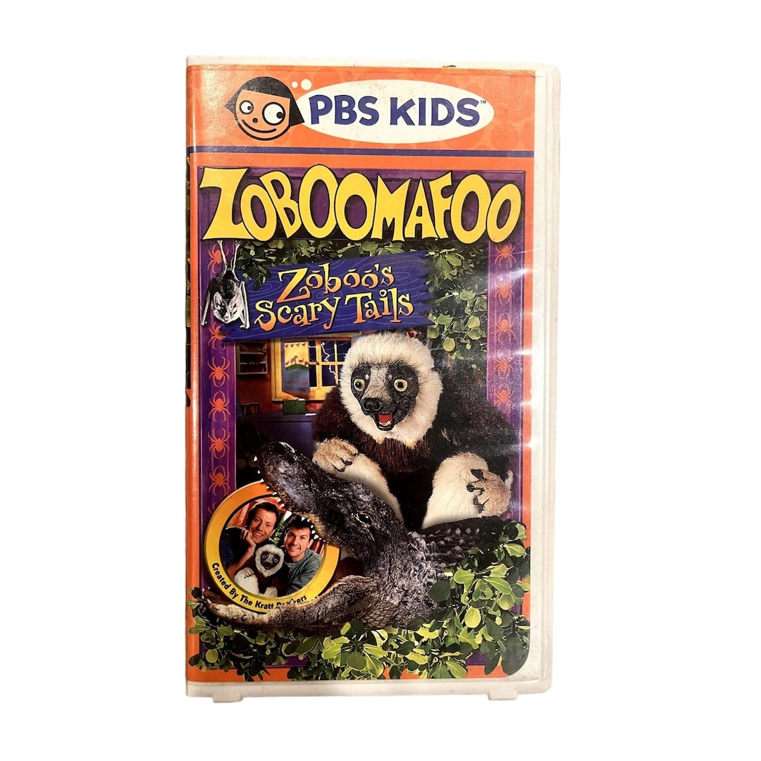 Zoboomafoo Zoboo's Scary Tails PBS Kids Vintage VHS - Etsy