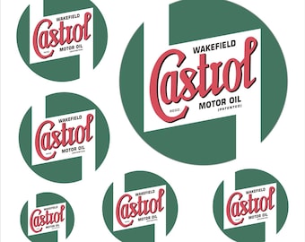 Castrol Oil Stickers - Etsy