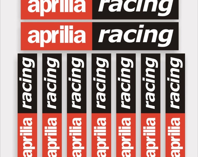 Wheel Stickers for Aprilia RSV4 RS250 RS50 Tuono Rim Tape Motorcycle ...