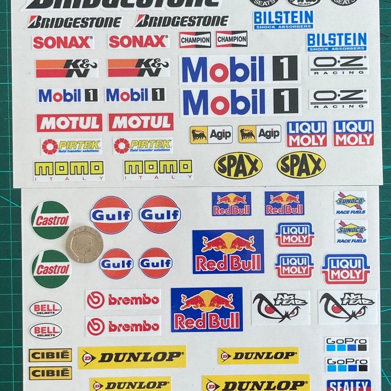 1/18 Rc Stickers - Etsy UK