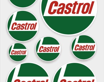 Castrol Stickers - Etsy