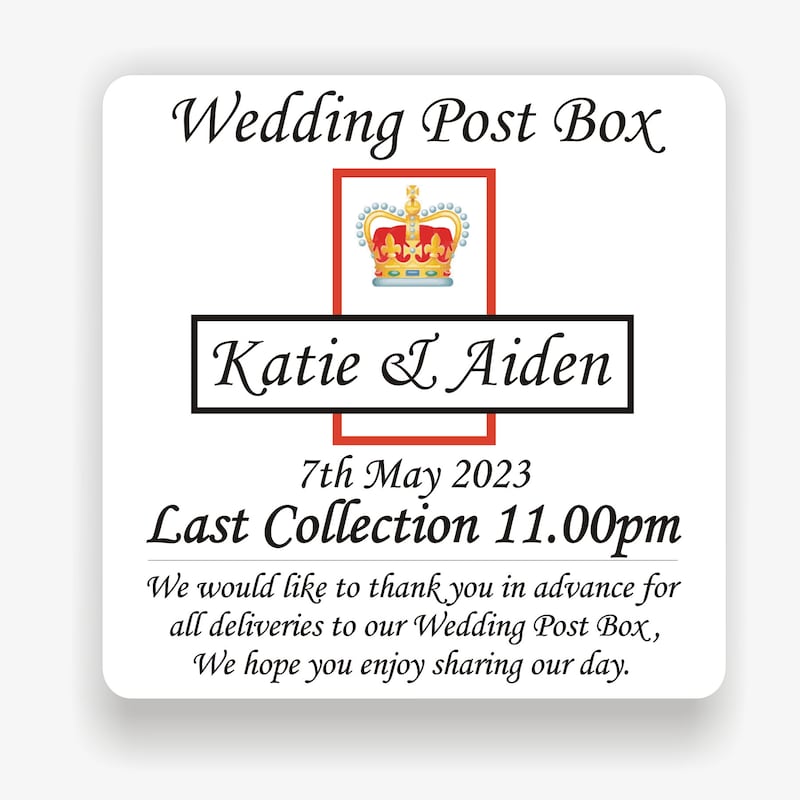 Post Box Sign - Etsy UK