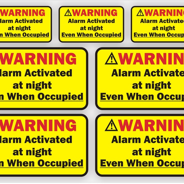 Burglar Alarm - Etsy