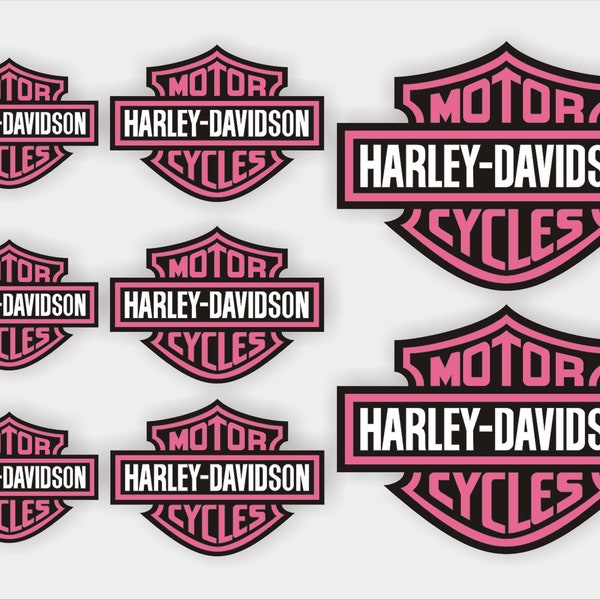 Harley Davidson Decals and Stickers - Etsy